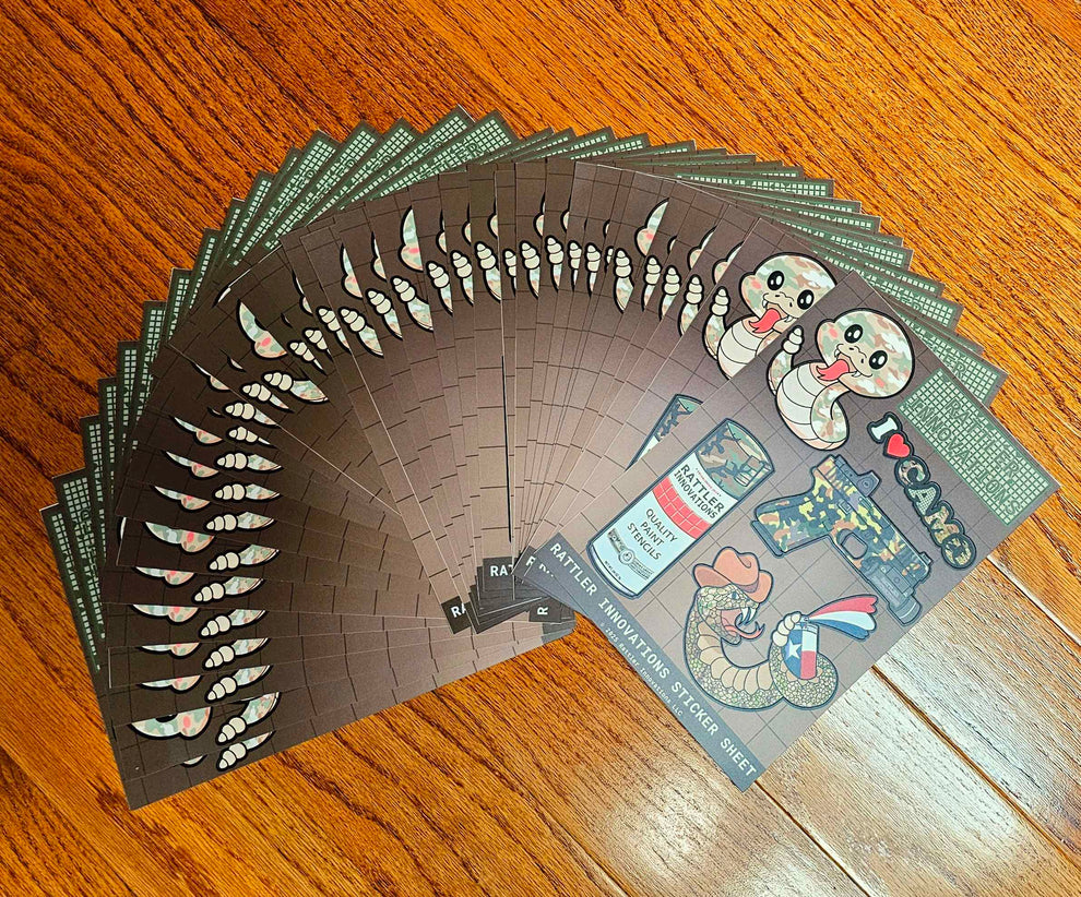 Rattler Innovations Sticker Sheet – Rattler Innovations LLC