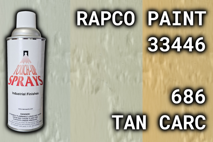 Rapco 33446 686 Tan CARC – Rattler Innovations LLC